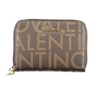 Mario Valentino Femme, Accessoires, Brun, Taille: ONE Size Portefeuille 6 compartiments