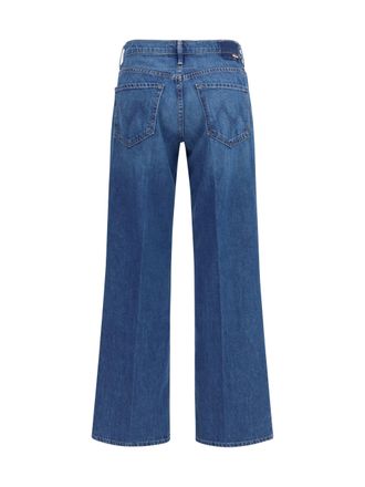 Mother Womens Mid Rise Maven Skimp Jeans Big Tipper Cotton