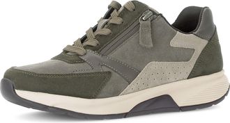 Gabor Damen Low-Top Sneaker, Frauen Sneaker,Strassenschuhe,Sportschuhe,Freizeitschuhe,Laufschuhe,sportlich,rot,Mohair/Sherwood k.,39 EU / 6 UK