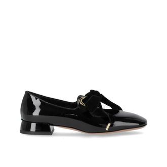 A.Bocca Schwarze Lackleder-Ballerinas mit Schleife - - Shoes - Damen - Schwarzk - 39 EU