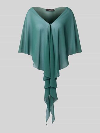 Vera Mont Stola aus Chiffon mit Knopfverschluss