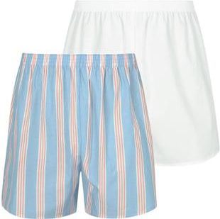 Eminence Lot de 2 cale&ccedil;ons chaine et trame en coton