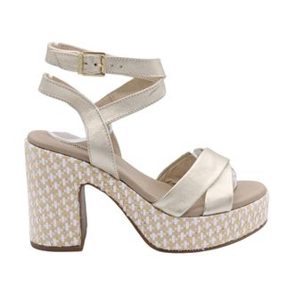 Nero Giardini Femme, Chaussures, Jaune, Taille: 37 EU Rasquin High Heel Sandal