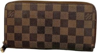 Louis Vuitton unisex, Pre-owned, Brun, Taille: ONE Size Portefeuille long (&agrave; deux volets) Pre-owned