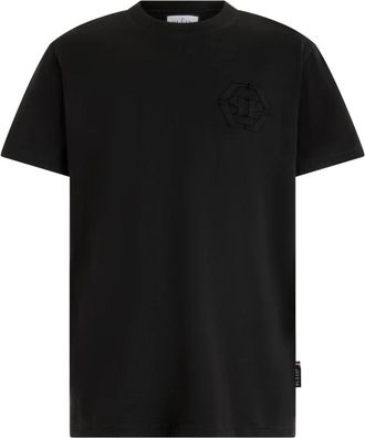 Philipp Plein Homme, Tops, Noir, Taille: XL T-Chemises
