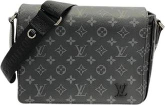 Louis Vuitton Sac bandouli&egrave;re Monogram Eclipse Pre-owned - Femme - Pre-owned - Noir - Taille: ONE Size