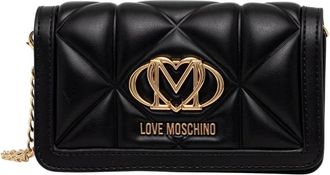 Love Moschino Femme, Sacs, Noir, Taille: ONE Size Portefeuille Enveloppe