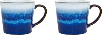 Denby Azure, Steingut, blau, 2 Stück