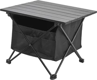 Cabilock Faltbarer Camping Strandtisch aus Robustem Material Leichter Outdoor Tisch mit Glatter Oberfl&auml;che Kompakt und Stabil f&uuml;r Barbecue Picknick und Mobiles