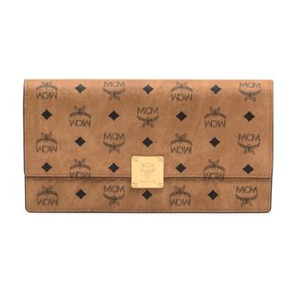MCM Mcm, Femme, Accessoires, Brun, Taille: ONE Size Aren Crossbody Wallet