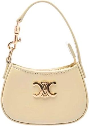 Celine Sac Mini Pre-owned Vintage - Femme - Pre-owned - Beige - Taille: ONE Size