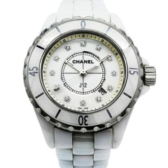 Chanel Montre Pre-owned Vintage - Femme - Pre-owned - Blanc - Taille: ONE Size