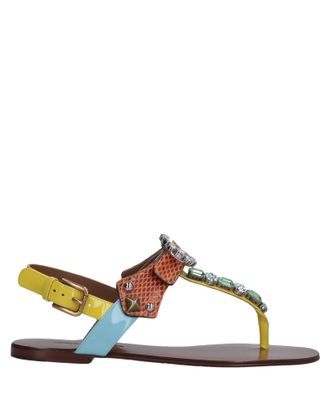 Dolce & Gabbana SCHUHE - Zehentrenner auf YOOX.COM