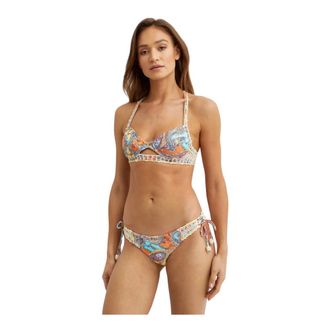Del Maar Femme, Maillots de bain, Bleu, Taille: 36 FR Kaita Double-Sided Bikini Top