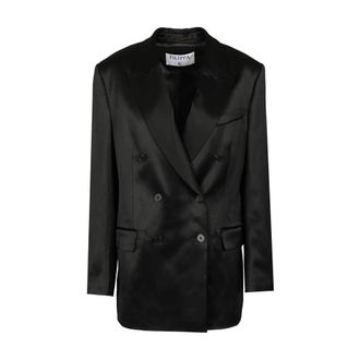 Filippa K Double-Breasted Blazer - - Jackets - Damen - Schwarzk - M