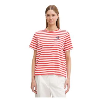 Emporio Armani Gestreiftes T-Shirt - - Tops - Damen - Mehrfarbig - L