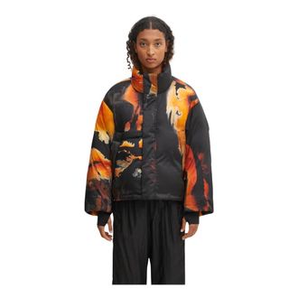 Yohji Yamamoto Aop Puffer Jacket - - Jackets - Damen - Mehrfarbig - M