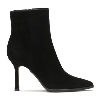 Kazar Wildleder Stiefeletten mit Absatz - - Shoes - Damen - Schwarzk - 36 EU