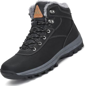 Mishansha Winterschuhe für Herren Damen Warm Winterstiefel Rutschfest Outdoor Schneestiefel Unisex Winter Boots 42 EU