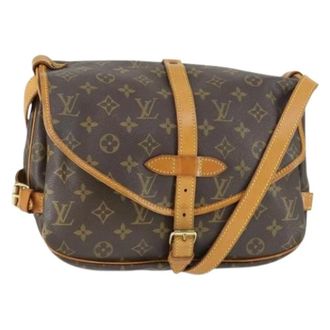 Louis Vuitton Sac bandouli&egrave;re en toile vintage Pre-owned - Femme - Pre-owned - Brun - Taille: ONE Size