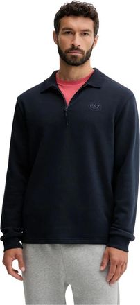 Emporio Armani Emporio Armani Ea7, Homme, Sweatshirts et sweats &agrave; capuche, Bleu, Taille: L SweaT-shirt