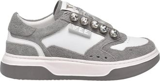 Emanuelle Vee Femme, Chaussures, Multicolore, Taille: 37 EU Baskets en Daim