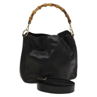 Gucci Pre-owned Cuir sacs-gucci - Femme - Pre-owned - Noir - Taille: ONE Size