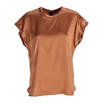 Pinko Pinko, Damen, Blusen & Hemden, Braun, 2XLGröße