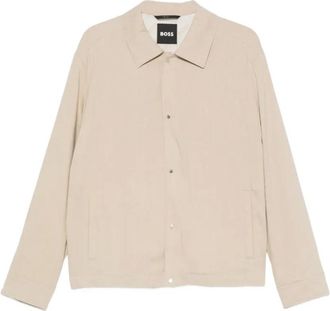 HUGO BOSS Homme, Vestes, Beige, Taille: L Sobrecamisa Carper