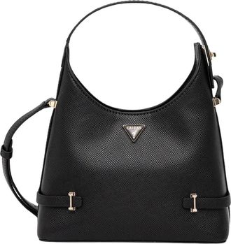 Guess Femme, Sacs, Noir, Taille: ONE Size Sac bandouli&egrave;re moyen