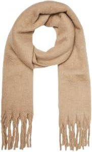 Vero Moda Vmluca Rib Scarf GA Noos &Eacute;charpe, Brown Lentil/Detail:Melange, Taille Unique Femme