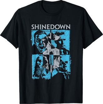 Shinedown Band Quadrant T-Shirt