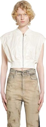 Rick Owens Temple Taitlin Bomber in Shiny Nylon