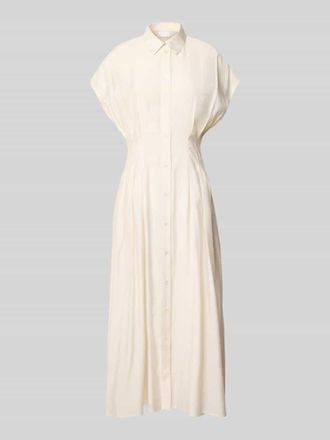 Jake*s Hemdblusenkleid mit Hemdblusenkragen und Knopfleiste