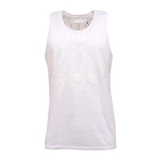 Neil Barrett Bjt410 A501S 03 Slim Long Tank Top - - Tops - Herren - Wei&szlig; - S