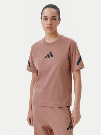 adidas T-Shirt Z.N.E. JC9311 Rosa Regular Fit