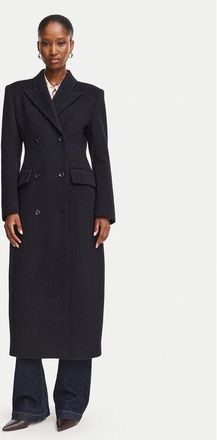 Marella Wollmantel Favilla 2623016018 Dunkelblau Regular Fit
