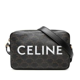 Celine Sac bandouli&egrave;re en toile enduite Pre-owned - Femme - Pre-owned - Noir - Taille: ONE Size