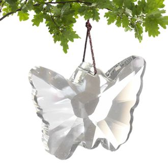 Generico Rainbow Maker Crystal Sun Catcher - Butterfly Prism f&uuml;r Auto, Haus und Garten | Sch&ouml;ner Anh&auml;nger von Regenbogenherstellern kreiert lebendige Regenboge