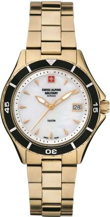 Swiss Alpine Military 7740.1113 Taucheruhr - - Accessories - Damen - Gelb - ONE SIZE