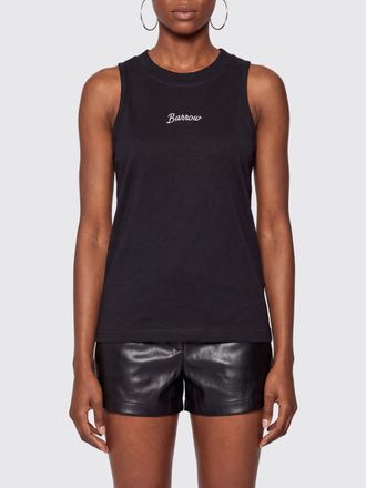 Barrow Top slim fit sans manches en coton &agrave; col rond