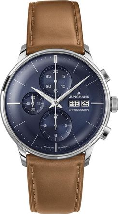 Junghans Meister Chronoscope Saphirglas Herrenuhr 027/4526.02