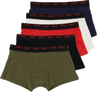 HUGO BOSS Homme, Sous-v&ecirc;tements, Multicolore, Taille: XL Trunk Five Pack