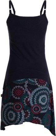 vishes Sommerkleid Asymmetrisches Damen Sommerkleid aus Baumwolle im Lagenlook Alternative Mode, Boho, Hippie, Ethno, Festival