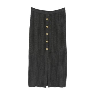Twinset Midirock - - Skirts - Damen - Grau - S