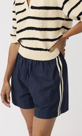 Alchemist Damen vegan Shorts Pfingstrose Tape Navy