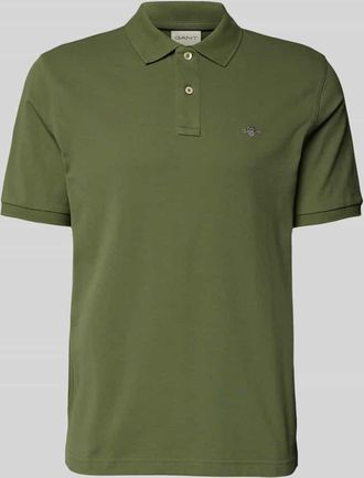 GANT Slim Fit Poloshirt mit Logo-Stitching