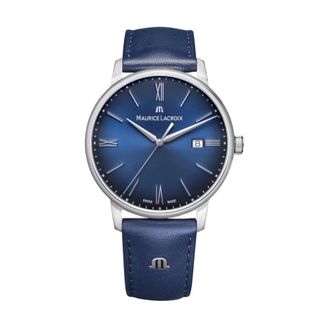 Maurice Lacroix Homme, Accessoires, Bleu, Taille: ONE Size Eliros Date 40mm