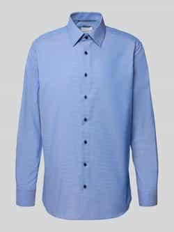 Eterna Regular Fit Business-Hemd mit Kentkragen