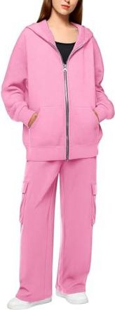 Generic Co Ord Ensembles pour femme T-shirt &agrave; manches courtes et col en V fin pouvant &ecirc;tre port&eacute; comme v&ecirc;tement dext&eacute;rieur, v&ecirc;tements de maison, ensemble de p